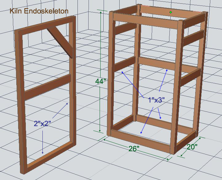 Deluxestogie's Endoskeletal Wood Tobacco Kiln / Flue-cure chamber ...